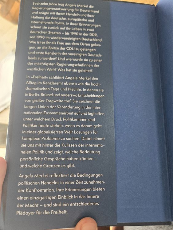 Angela Merkel: Freiheit Biografie (Gebraucht) in St. Gallen für CHF 19 ...
