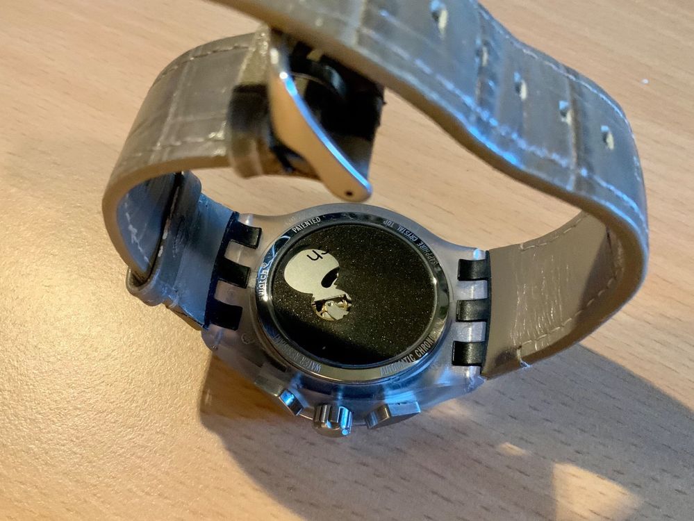 SWATCH Automatic,selten 44mm,wie neu+2 Armbänder zusätzlich (Gebraucht ...