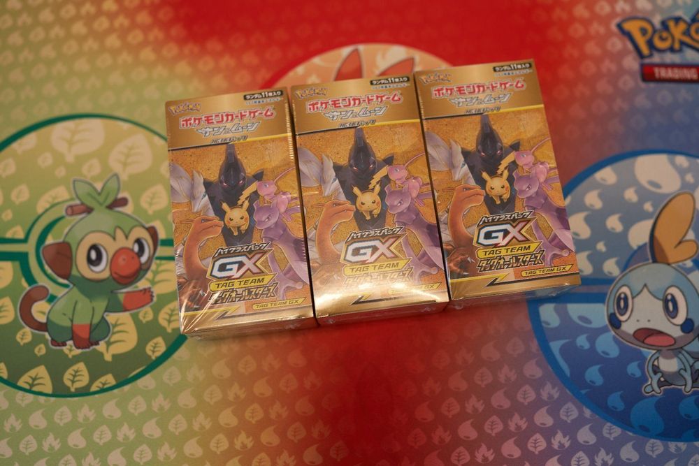 3x Pokemon Tag Team GX Booster Box | Kaufen auf Ricardo