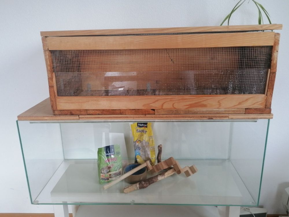 Mäusekäfig mit Aufsatz (40x100cm) | Kaufen auf Ricardo