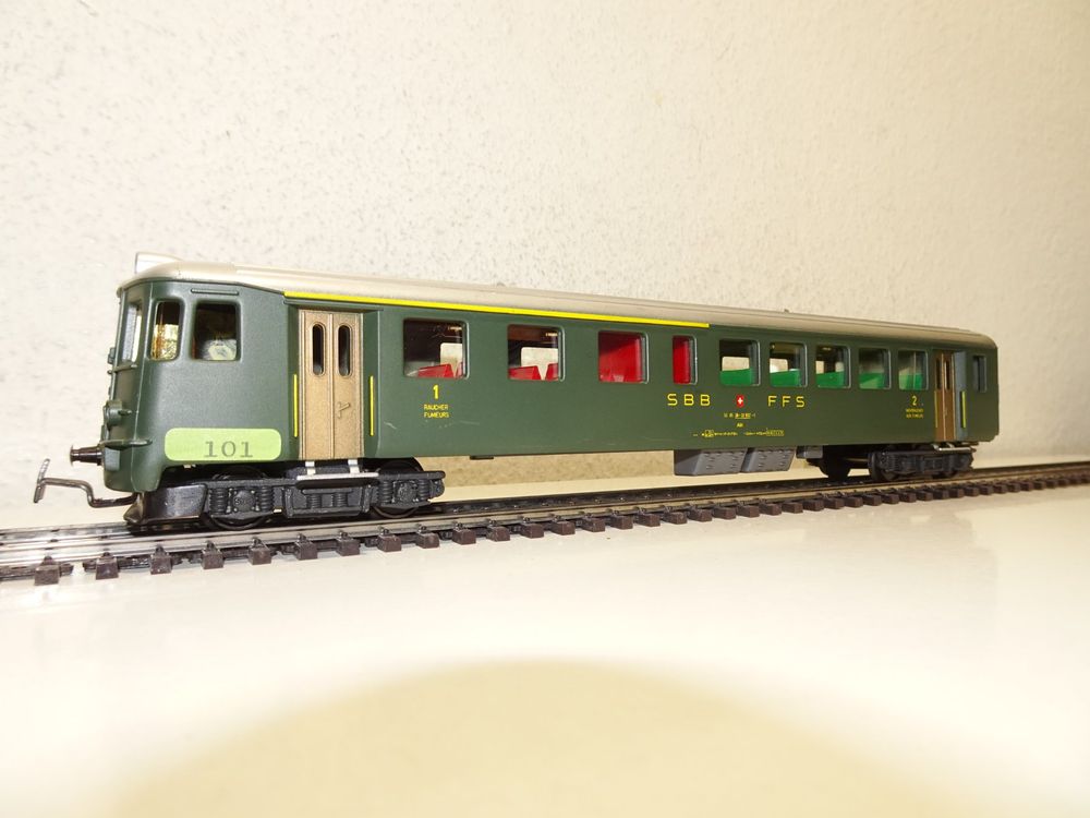 HAG Personenwagen Steuerwagen SBB 902-1 HO (9) (Gebraucht) in Luzern für CHF 40.9 – mit ...