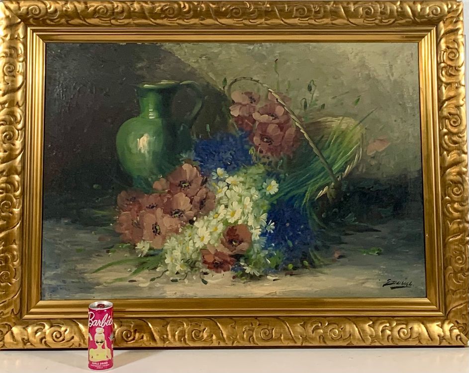 Georges Duval (1920-1993) grosses Stilleben Gemälde (Gebraucht) in Root für CHF 120 – mit ...