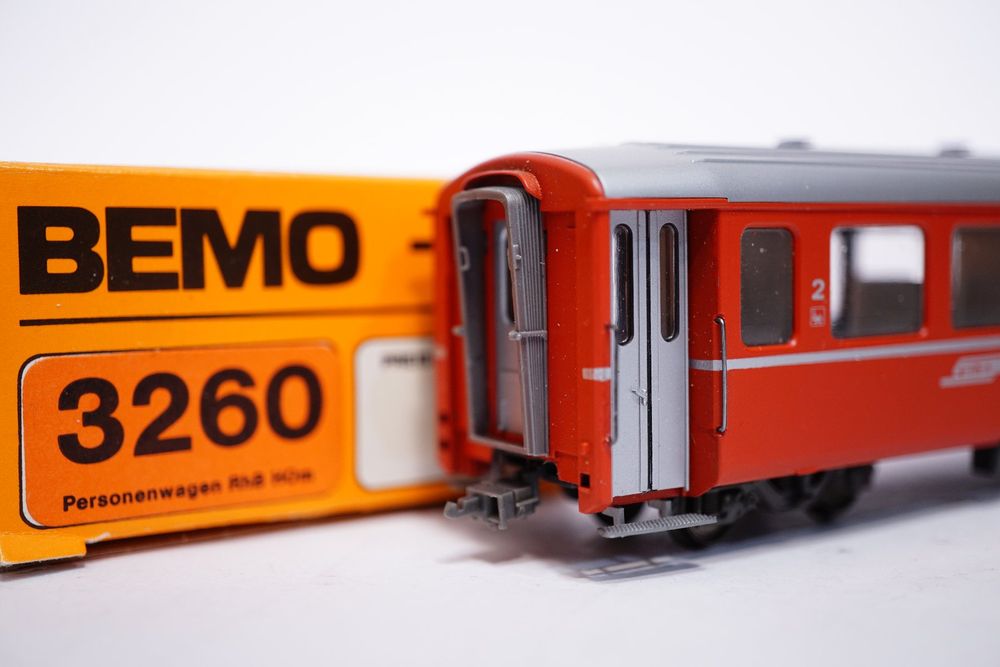 4∑ Bemo 3260 RhB Personenwagen rot B 2460 | Kaufen auf Ricardo
