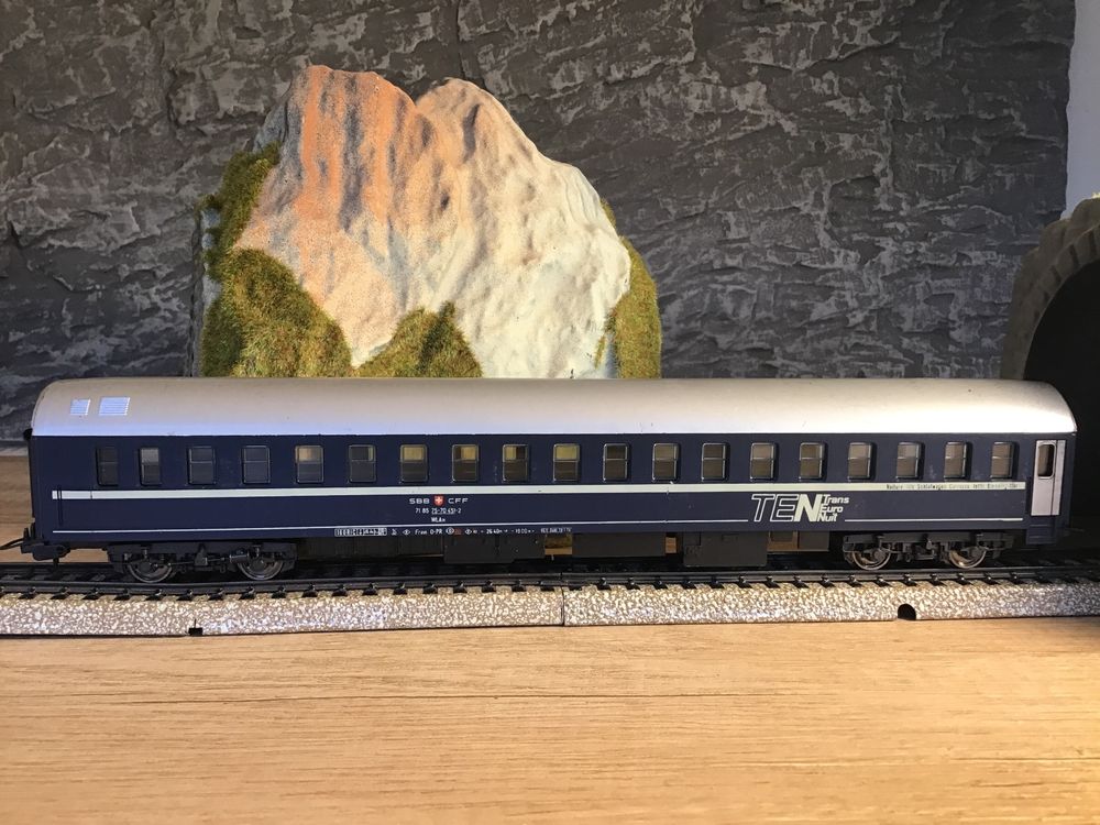 Modelleisenbahn Personenwagen TEN SBB Schlafwagen Lima H0 | Kaufen auf Ricardo