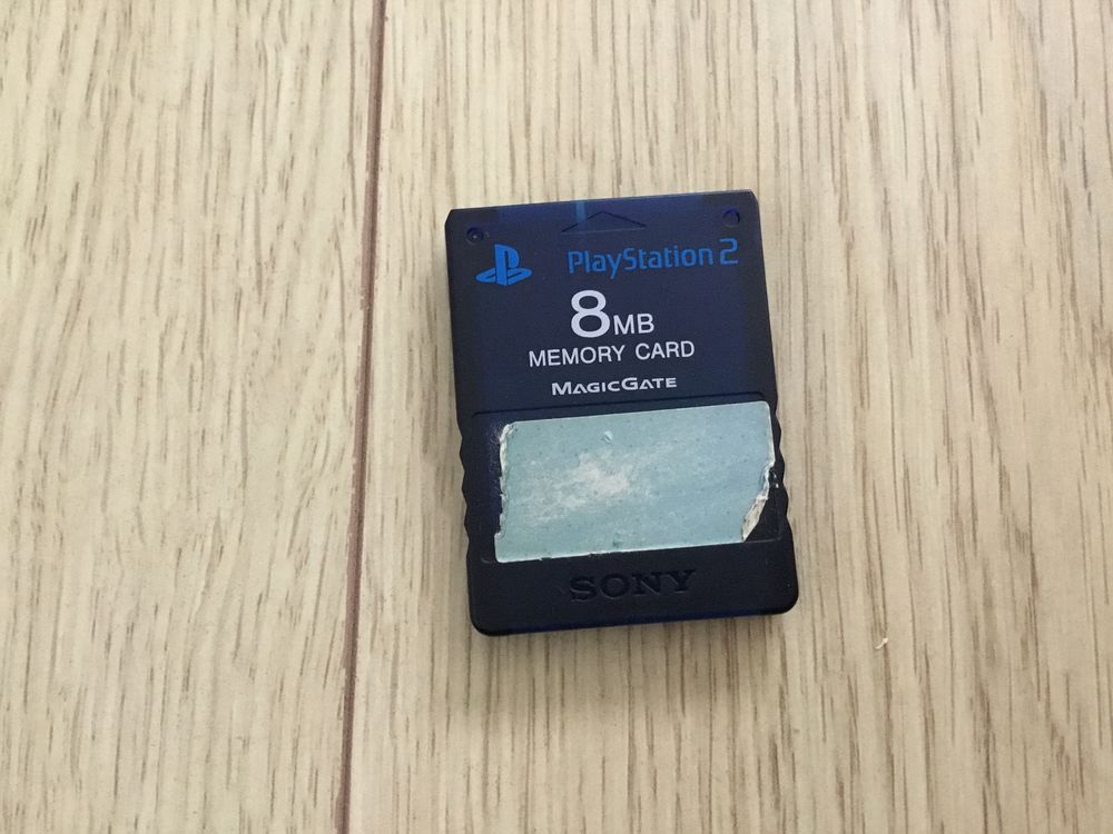 PS2 Memory Card Midnight Blue Transparent Original (Gebraucht) in Basel ...