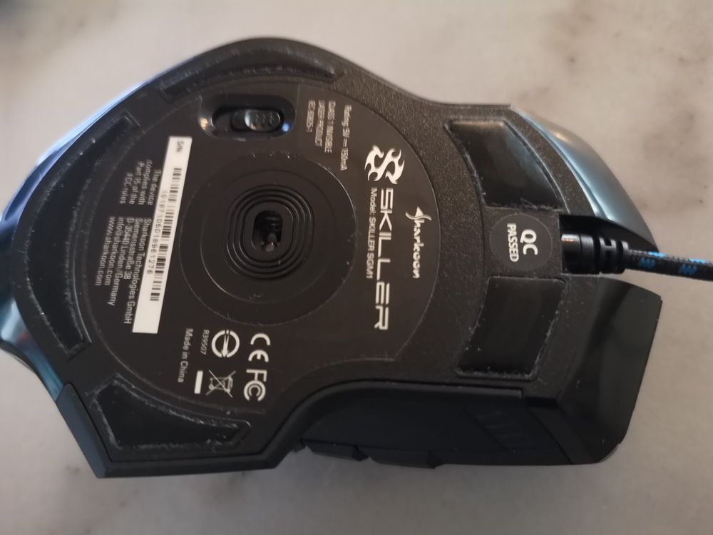 SKILLER Sharkoon Mouse SKILLER SGM1 Gaming Maus (schwarz) (Gebraucht ...