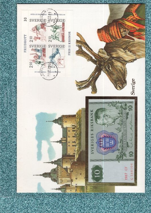 Sveden banknotenbrief UNC (Neu und originalverpackt) in Leibstadt für CHF 5 – mit Lieferung auf ...