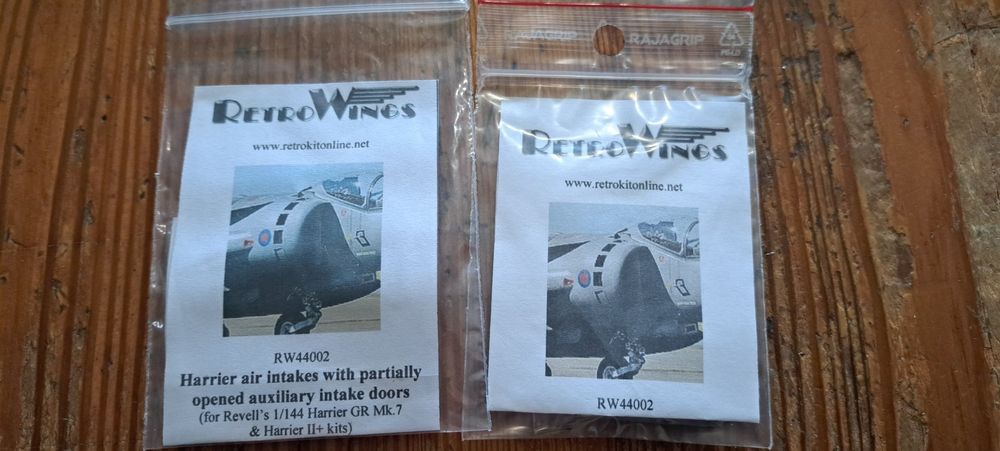 2x Harrier air intake 1/144 retrowings RW44002 | Kaufen auf Ricardo