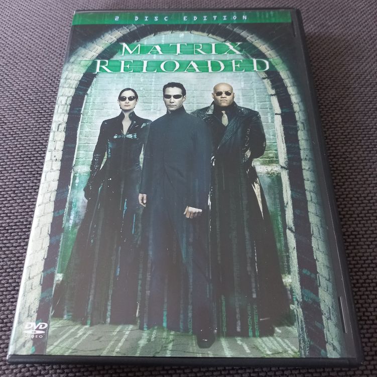 Matrix Reloaded, Keanu Reeves, Laurence Fishburne, DVD | Kaufen auf Ricardo