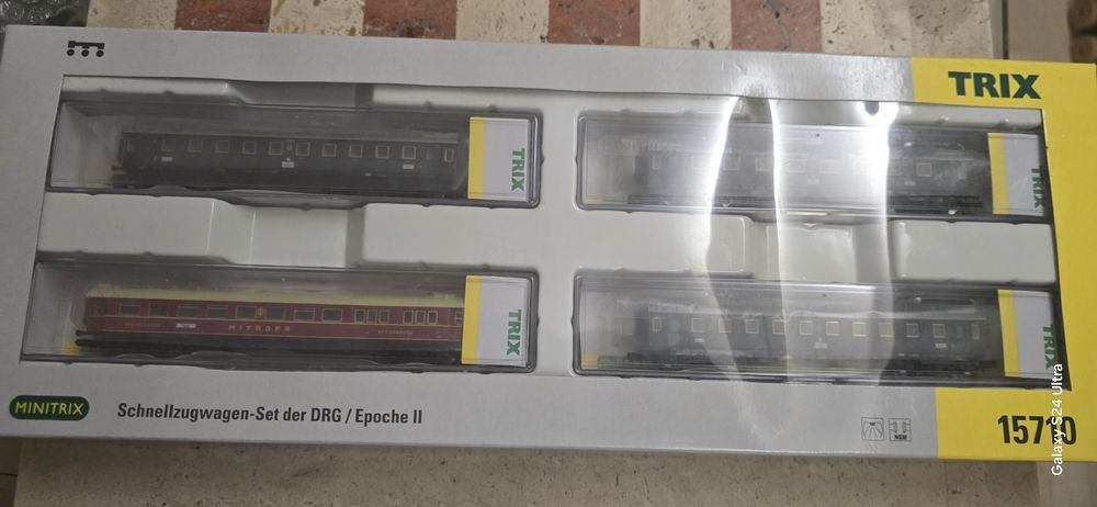 TRIX Schnellzugwagen-Set der DRG / Epoche II 15710 (Neu und originalverpackt) in Dierikon für ...