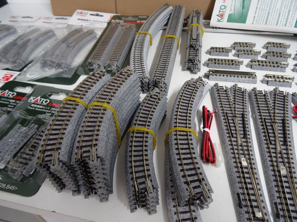 KATO gros lot des rails+aiguillages electriques dès 349.-fr | Kaufen auf Ricardo