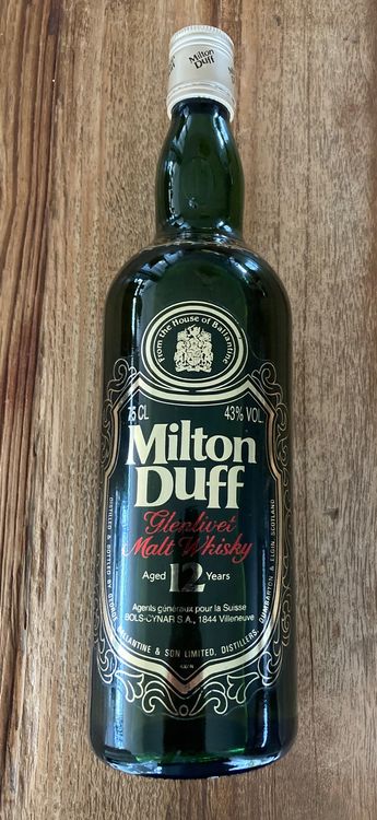 Milton Duff 12 years Whisky von ca 1990 | Kaufen auf Ricardo