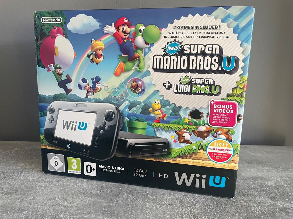 Nintendo Wii U / Premium Konsole / OVP & TOP ZUSTAND (Gebraucht) in ...