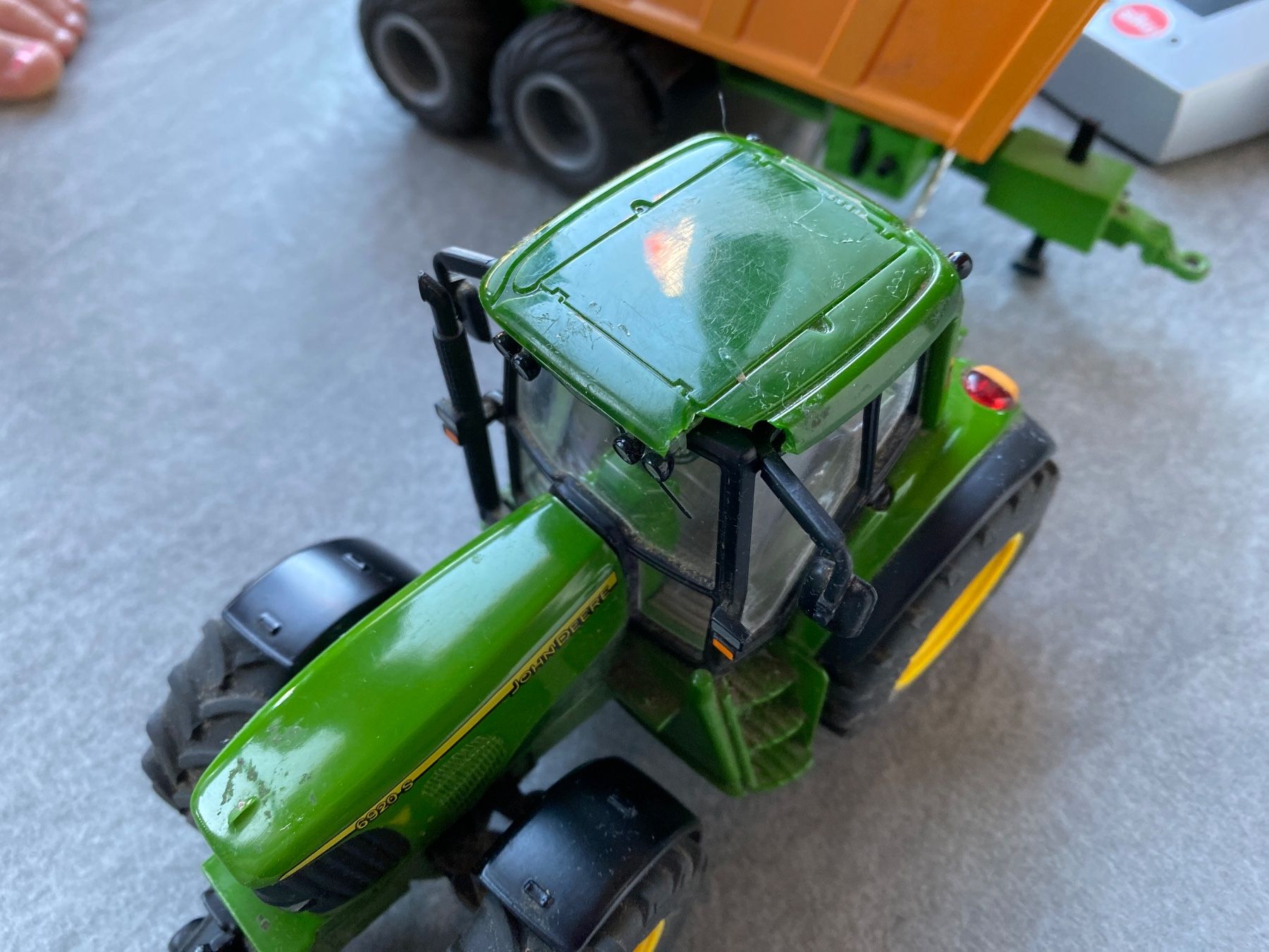 Siku Control John Deere 6920S und Joskin Kipper komplett (Defekt) in ...