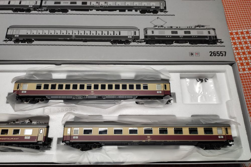 Märklin 26557 SBB TEE-Zug Bavaria TOP (Neu und originalverpackt) in ...