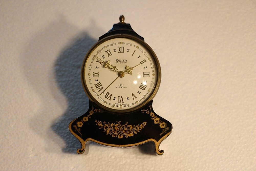 Nostalgische Tischuhr Swiza mignon | Kaufen auf Ricardo