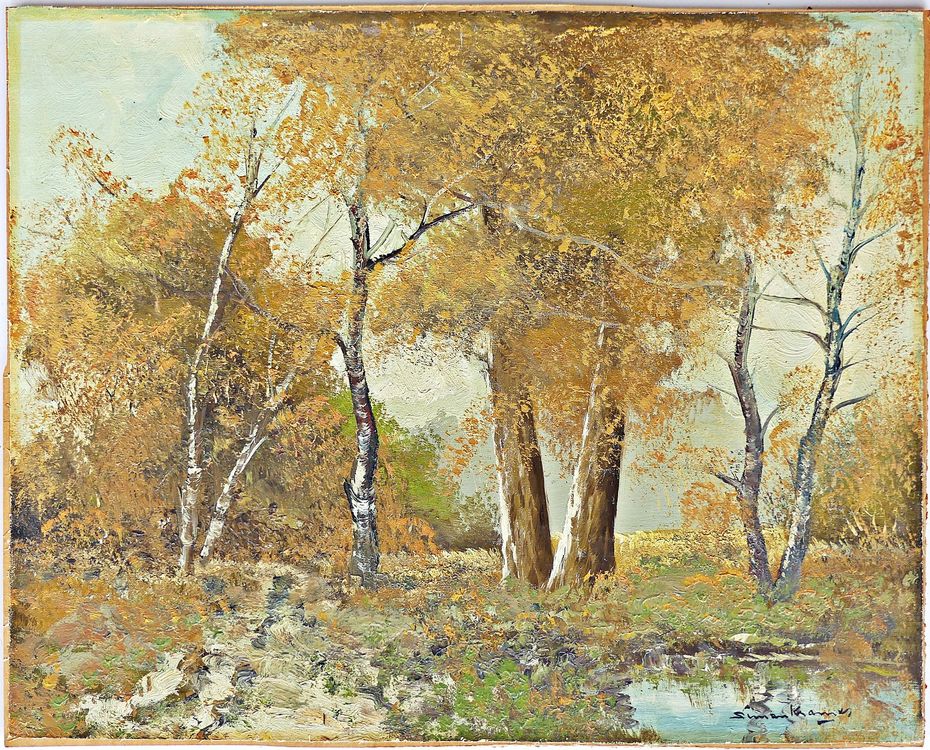 Ölgemälde von Simon Kramer (1940-2015) | Kaufen auf Ricardo