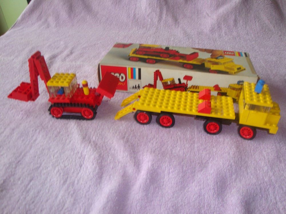 vintage LEGO 376 Bagger auf LKW in OVP | Kaufen auf Ricardo