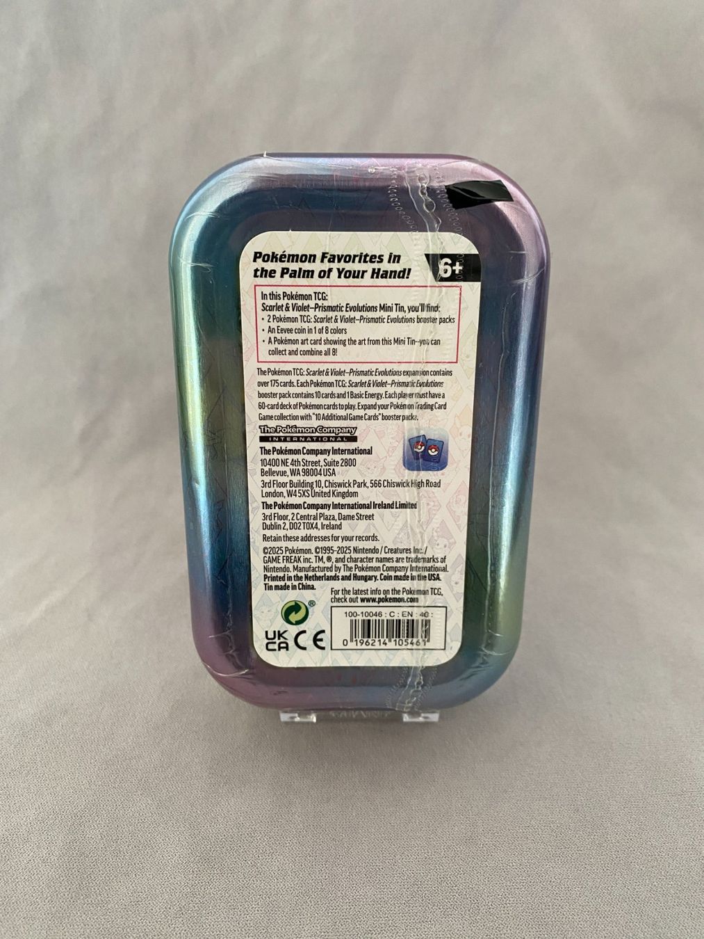 Prismatic Evolutions: Espeon/Psiana Mini Tin Pokémon New (Neu und ...