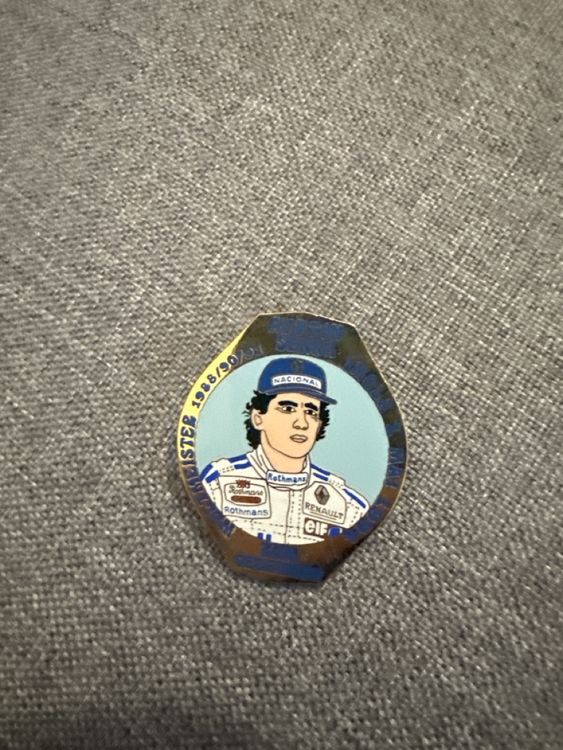 Ayrton Senna Pin - Seltene Sammlerstück Rarität 80/90er (Gebraucht) in ...