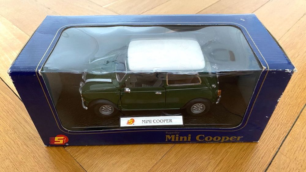 MINI COOPER Vert foncé et blanc NEUVE (Neu und originalverpackt) in La ...