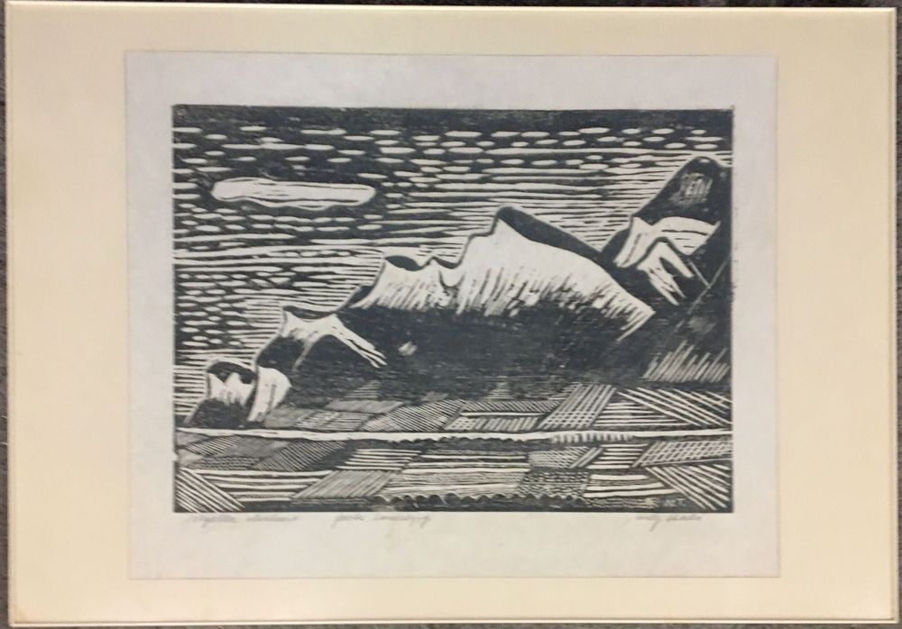 Willy Thaler Holzschnitt handsigniert (Gebraucht) in Root für CHF 10 – mit Lieferung auf Ricardo ...