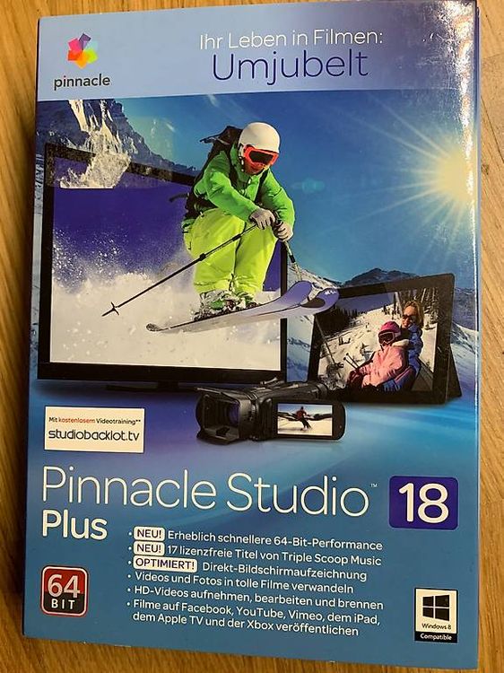Pinnacle Studio 18 (Gebraucht) in Mettlen für CHF 4 – mit Lieferung auf ...