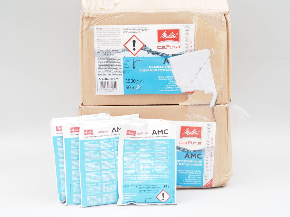 50x 50 Gramm Melitta AMC Milchsystemreiniger (25052681PL) | Kaufen auf ...