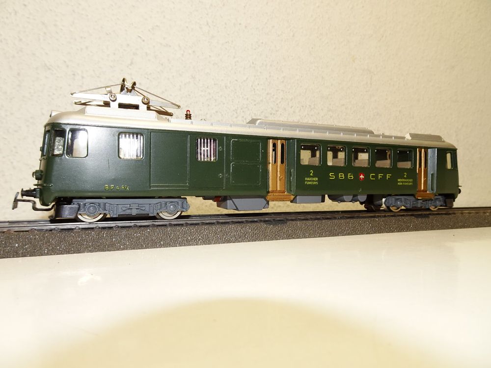 HAG Lokomotive Triebwagen SBB BFe 4/4 HO (9R) | Kaufen auf Ricardo