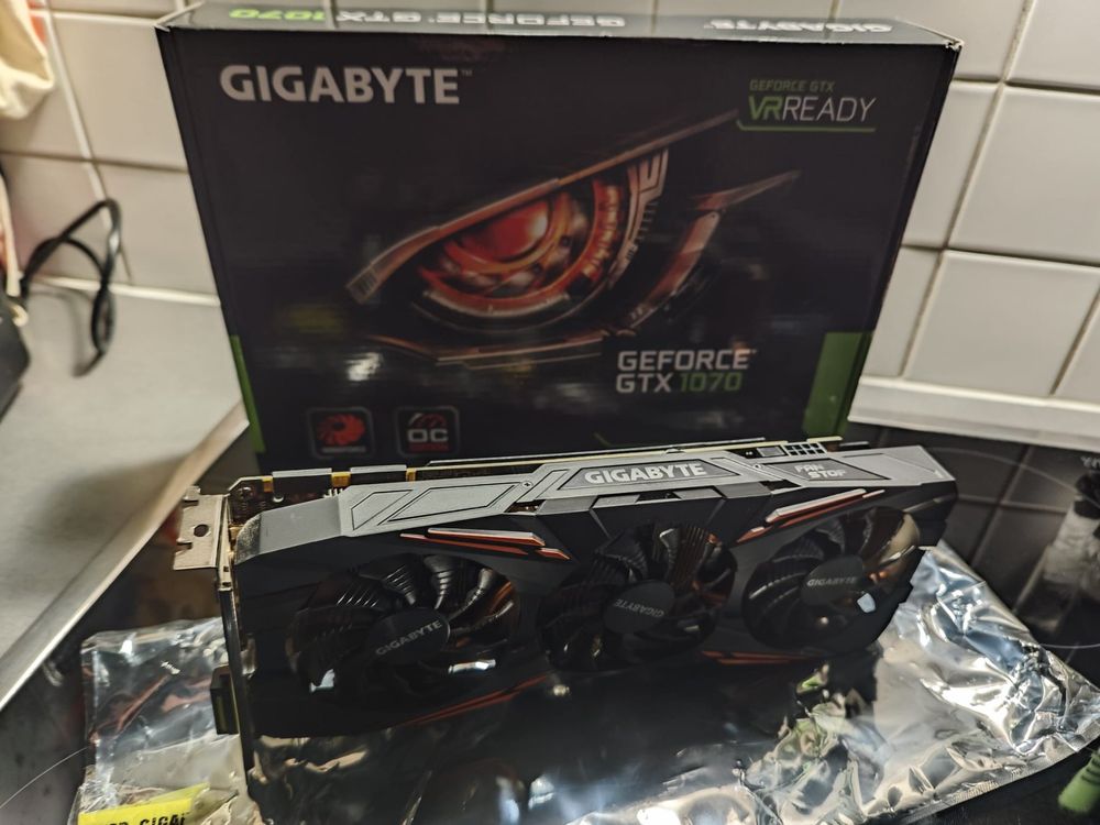 Gigabyte GeForce GTX 1070 WINDFORCE OC 8GB – revidiert (Gebraucht) in ...