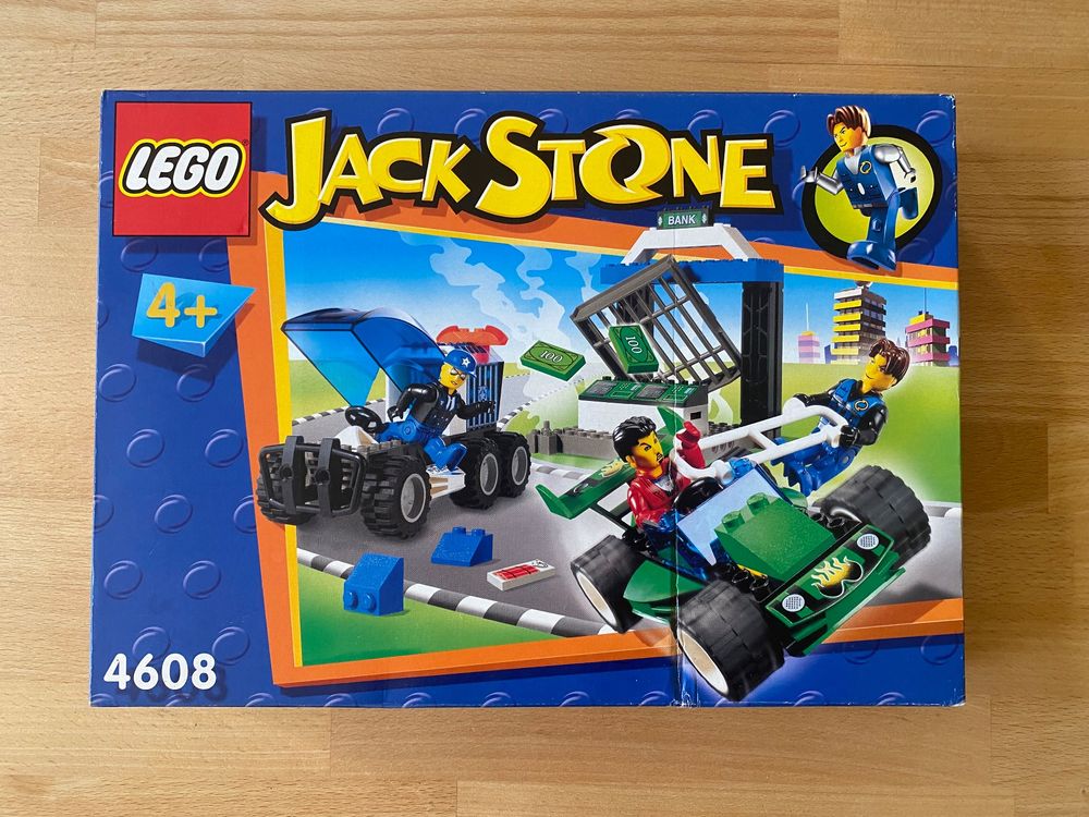 Lego Jack Stone 4608 Bank Breakout Neu ungeöffnet (Neu und ...