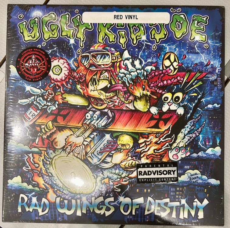 UGLY KID JOE „Rad Wings Of Destiny“ LTD RED VINYL LP SEALED (Neu und ...