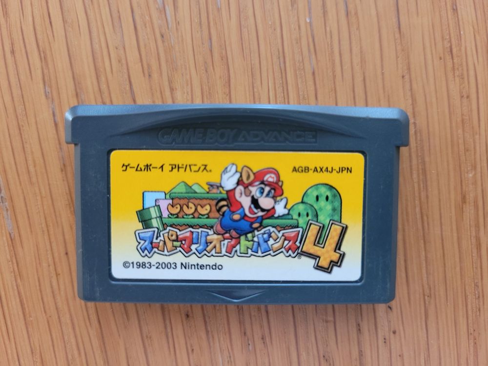 GBA Mario Bros 3 / Super Mario Advance 4 japan Modul. | Kaufen auf Ricardo