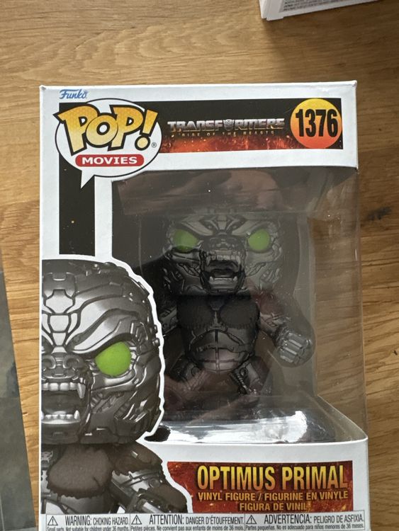 Funko Pop! Transformers - Optimus Primal, Nr. 1376, Neu! (Gebraucht) in ...