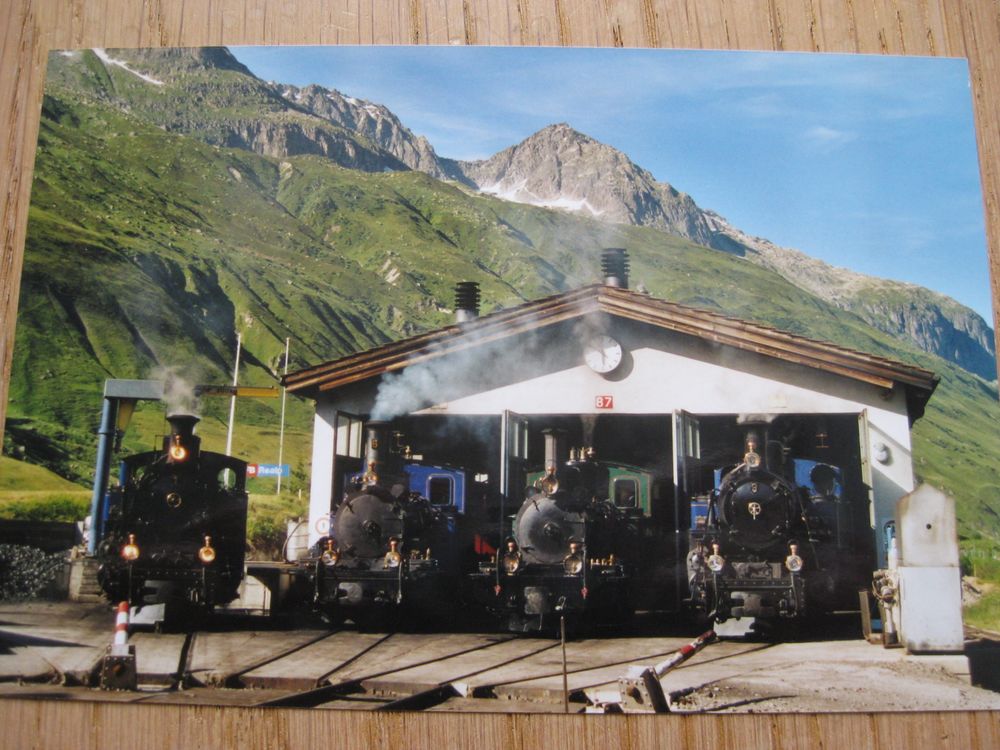 Realp mit Furka Dampfloks DFB (Gebraucht) in Malters für CHF 7 – mit ...