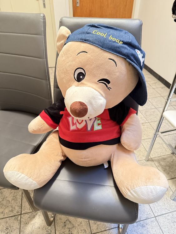 Süsser Teddybär mit Cap zu verkaufen (Gebraucht) in Allschwil für CHF ...