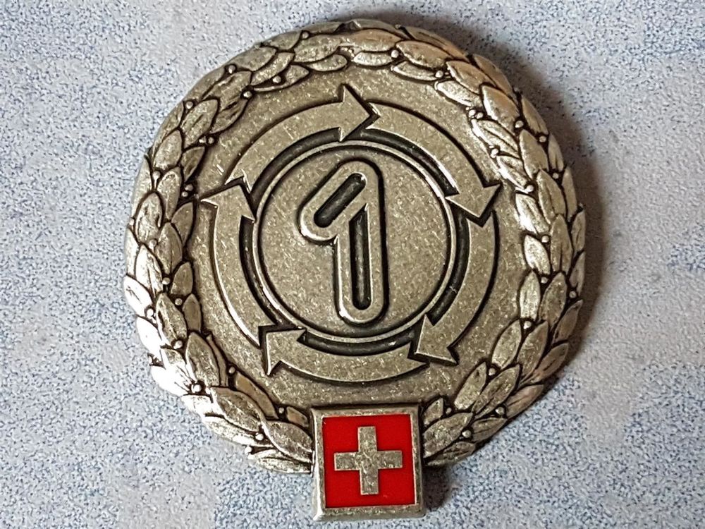 (COPIE) Insigne béret: Br log 1 (argent) | Acheter sur Ricardo