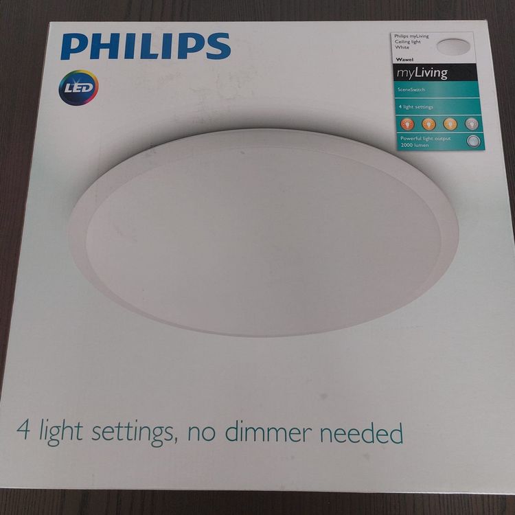 Philips Lampe, 4 light settings, Philips myLiving (Neu (gemäss ...