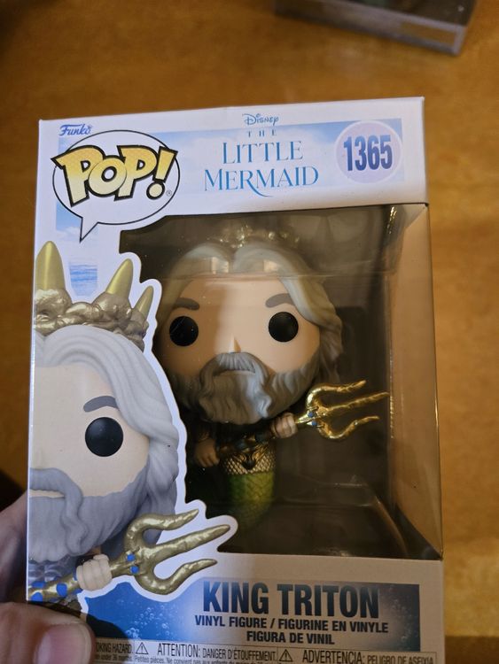 Funko Pop! Disney: Arielle - König Triton #1365 - Neu! (Neu (gemäss ...