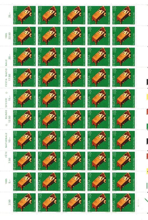 PRO PATRIA 1985 Bogen RATSCHE Instrument (Neu (gemäss Beschreibung)) in ...
