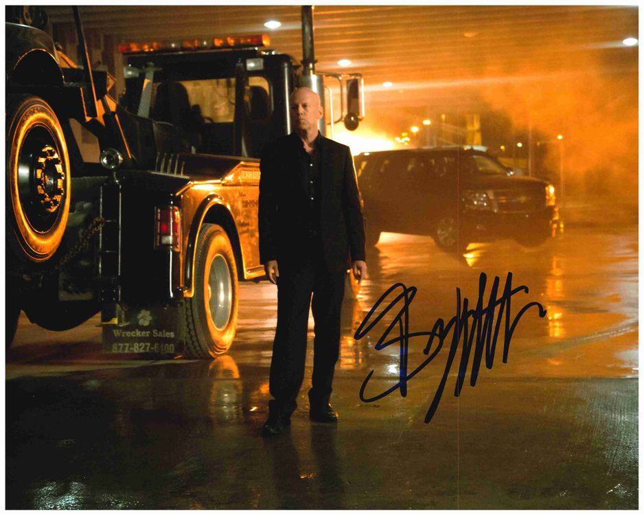 BRUCE WILLIS - handsigniert Grossfoto (20 x 25cm) mit COA | Kaufen auf Ricardo