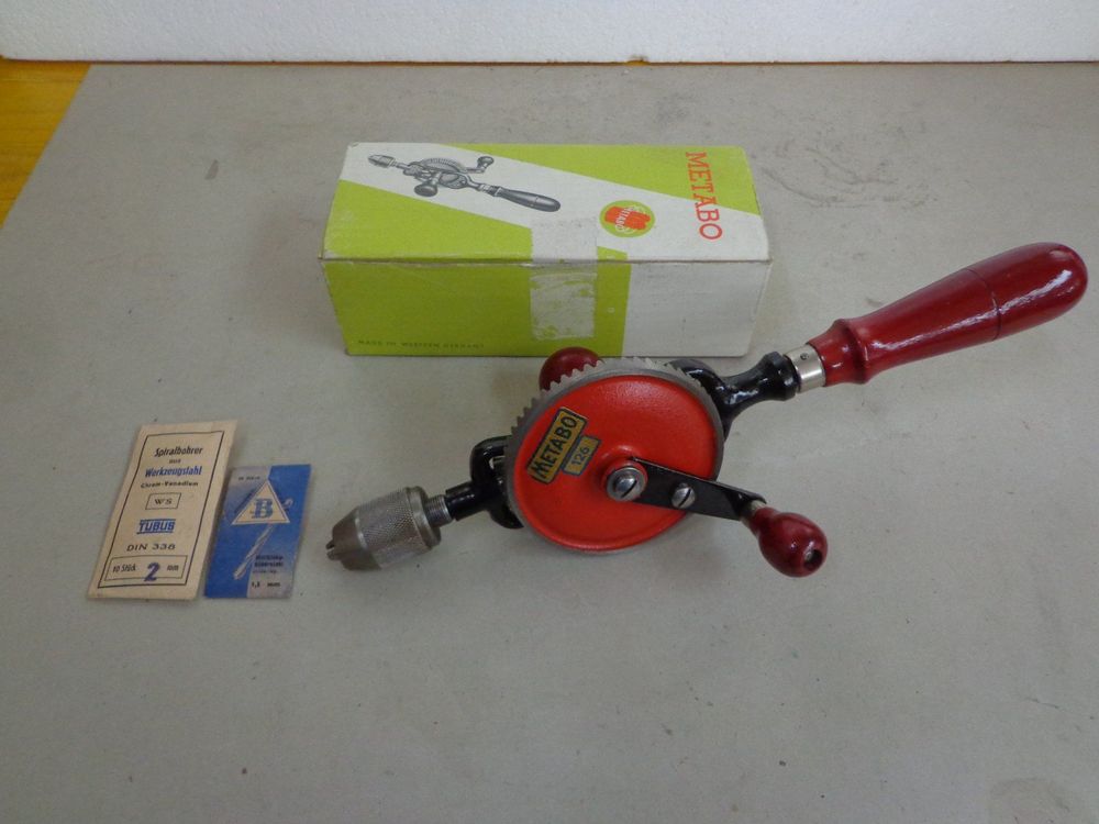 Altes Metabo Handbohrgerät NEU | Kaufen auf Ricardo