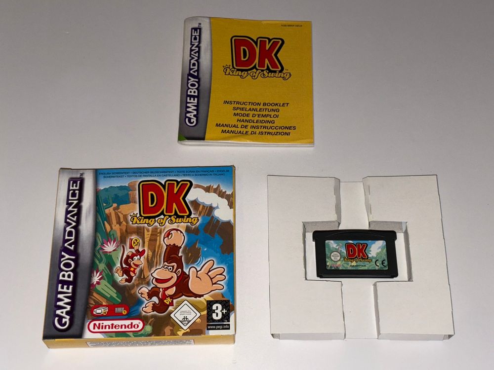 Game Boy Advance (GBA) Spiel - DK King of Swing (OVP) (Gebraucht) in ...