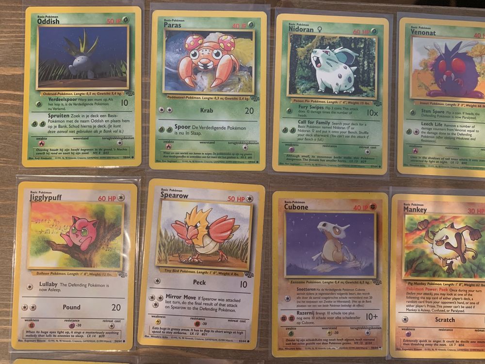 Jungle Common / Uncommon Pokemon diverse Karten | Kaufen auf Ricardo