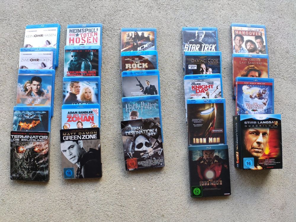 Blue-ray Disc im Set (Gebraucht) in Wil für CHF 2 – nur Abholung auf ...