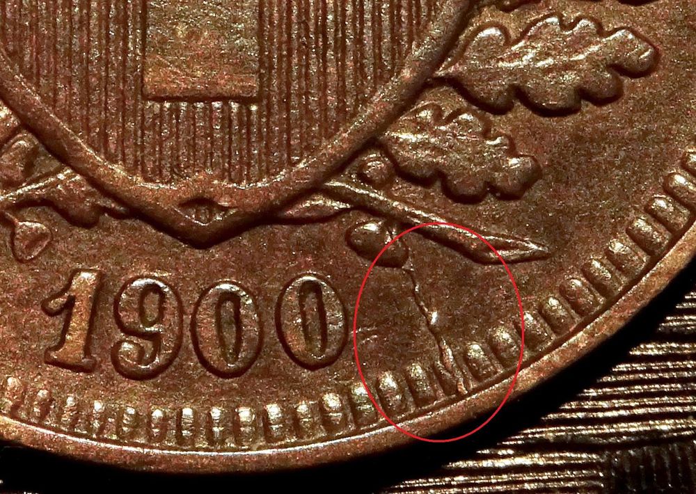 1900 - 2 cts. 1.00 Mio.!!! 2.49gr!!! (Gebraucht) in Courgenay für CHF 9.9 – mit Lieferung auf ...