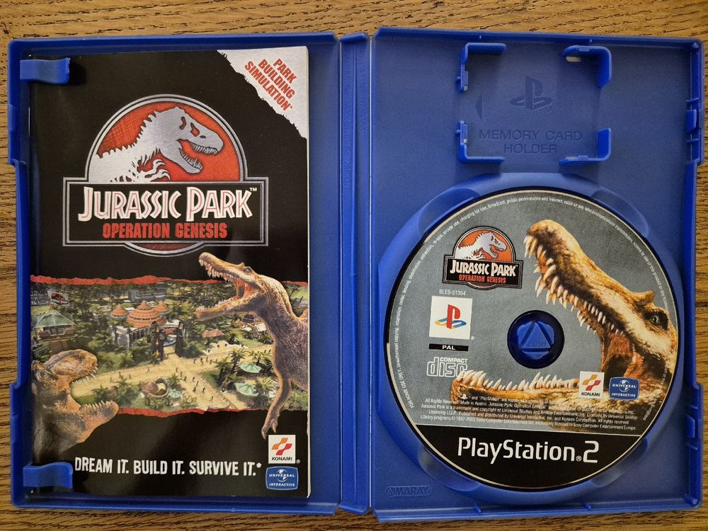 Jurassic Park: Operation Genesis (PS2, PAL) (Neu (gemäss Beschreibung ...