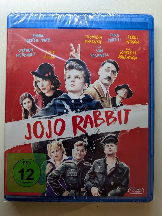 "Jojo Rabbit" mit Scarlett Johansson [Blu-ray/neu & OVP] (Neu und ...
