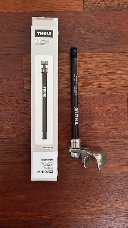 Thule Thru-Axle Adapter für Anhänger mit Kupplung 12x148mm (Neu (gemäss ...