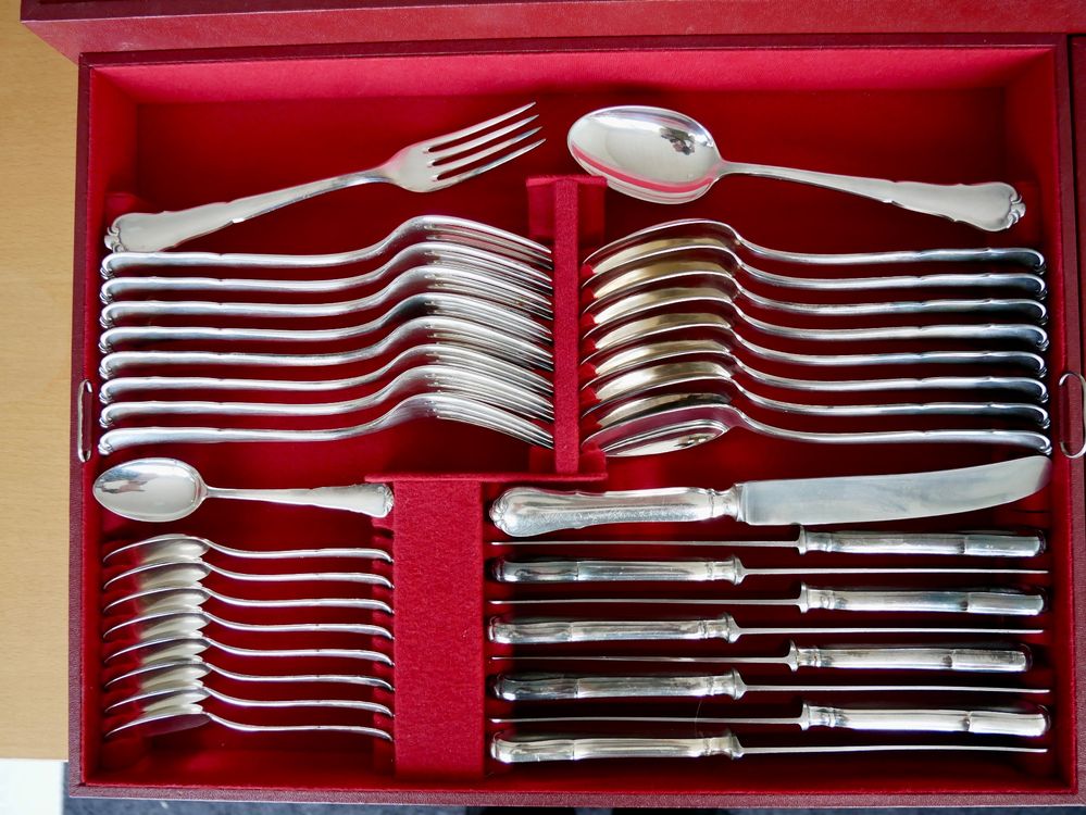 Besteck versilbert BSF 90 Platura 95-teilig ab 1 Franken! | Kaufen auf Ricardo